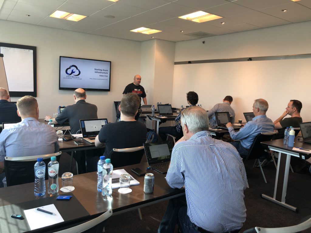 Amsterdam: Starting Azure Infrastructure (April 2018) – Cloud Mechanix